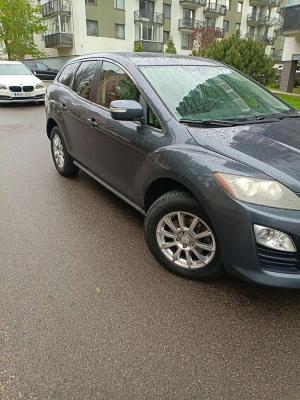 Grey Mazda CX-7 2011 in Vilnius, with an engine capacity of 2.18 L and mileage of 237 thousand km for 3800 €, photo 10 on AUTOMOTO.COM.LV