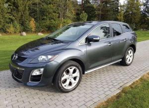 Pelēks Mazda CX-7 2011 Telšiai, ar dzinēja tilpumu 2.20 L un nobraukumu 240 tūkst. km par 1550 €, foto  vietnē AUTOMOTO.COM.LV