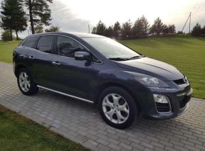 Pelēks Mazda CX-7 2011 Telšiai, ar dzinēja tilpumu 2.20 L un nobraukumu 240 tūkst. km par 1550 €, foto 3 vietnē AUTOMOTO.COM.LV