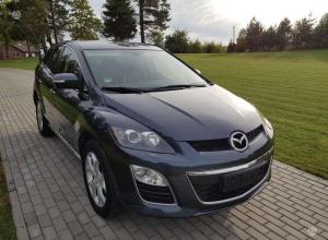 Pelēks Mazda CX-7 2011 Telšiai, ar dzinēja tilpumu 2.20 L un nobraukumu 240 tūkst. km par 1550 €, foto 5 vietnē AUTOMOTO.COM.LV