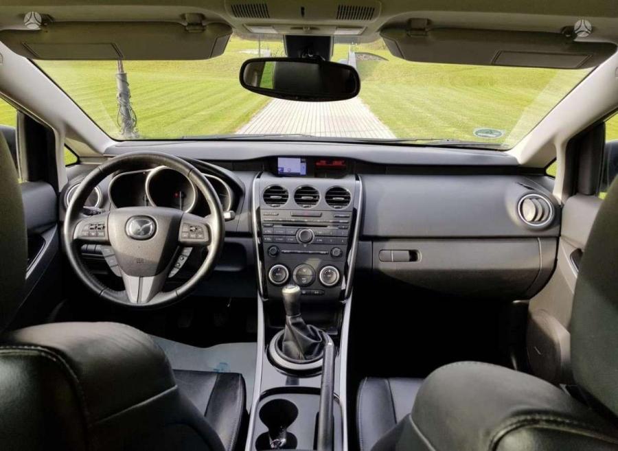 Pelēks Mazda CX-7 2011 Telšiai, ar dzinēja tilpumu 2.20 L un nobraukumu 240 tūkst. km par 1550 €, foto 14 vietnē AUTOMOTO.COM.LV