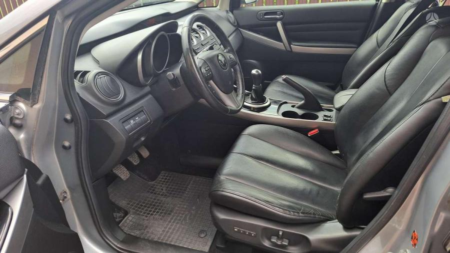Pelēks Mazda CX-7 2011 Plungė, ar dzinēja tilpumu 2.18 L un nobraukumu 265 tūkst. km par 4650 €, foto 10 vietnē AUTOMOTO.COM.LV