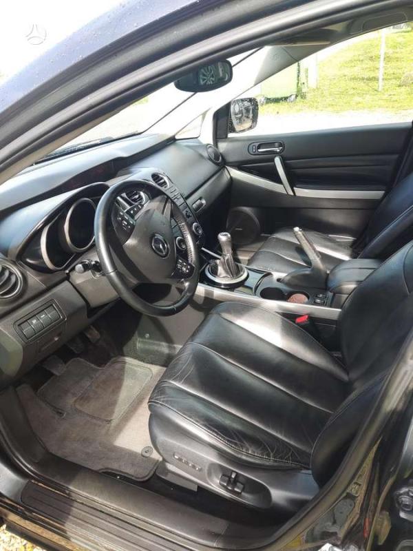 Grey Mazda CX-7 2011 in Kaunas, with an engine capacity of 2.18 L and mileage of 309 thousand km for 4860 €, photo 9 on AUTOMOTO.COM.LV