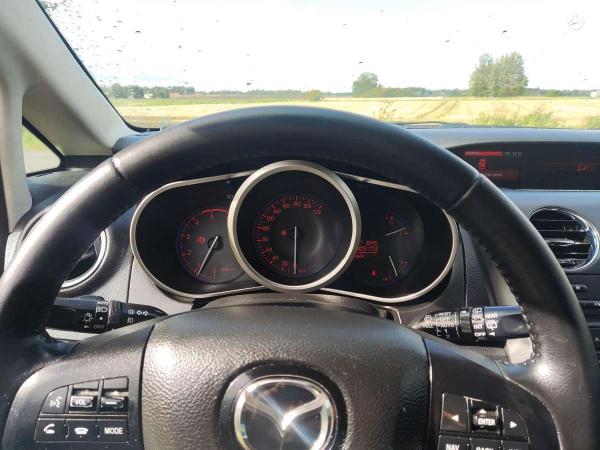 Grey Mazda CX-7 2011 in Kaunas, with an engine capacity of 2.18 L and mileage of 309 thousand km for 4860 €, photo 11 on AUTOMOTO.COM.LV