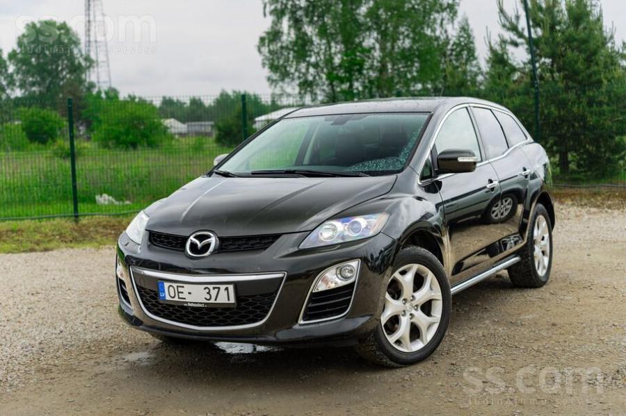 Grey Mazda CX-7 2012 in Riga, with an engine capacity of 2.20 L and mileage of 0 thousand km for 1250 €, photo 1 on AUTOMOTO.COM.LV