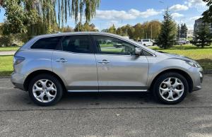Pelēks Mazda CX-7 2012 Marijampole, ar dzinēja tilpumu 2.20 L un nobraukumu 229 tūkst. km par 4300 €, foto 3 vietnē AUTOMOTO.COM.LV