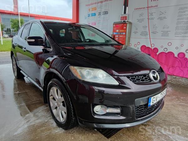 Red Mazda CX-7 2007 in Riga, with an engine capacity of 2.00 L and mileage of 0 thousand km for 2400 €, photo 1 on AUTOMOTO.COM.LV
