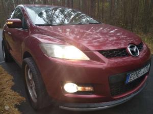 Sarkans Mazda CX-7 2008 Viļņa, ar dzinēja tilpumu 2.30 L un nobraukumu 202 tūkst. km par 1290 €, foto 11 vietnē AUTOMOTO.COM.LV