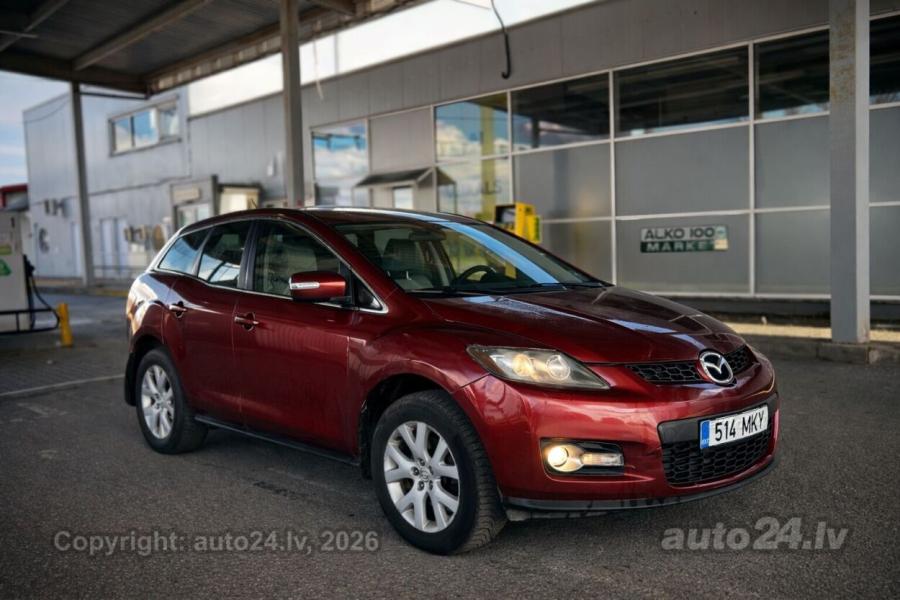 Red Mazda CX-7 2008 in Valga, with an engine capacity of 2.30 L and mileage of 180 thousand km for 1599 €, photo 2 on AUTOMOTO.COM.LV