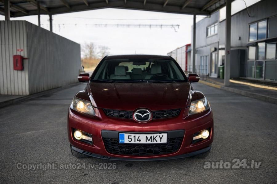 Red Mazda CX-7 2008 in Valga, with an engine capacity of 2.30 L and mileage of 180 thousand km for 1599 €, photo 3 on AUTOMOTO.COM.LV