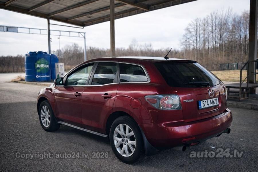Red Mazda CX-7 2008 in Valga, with an engine capacity of 2.30 L and mileage of 180 thousand km for 1599 €, photo 7 on AUTOMOTO.COM.LV