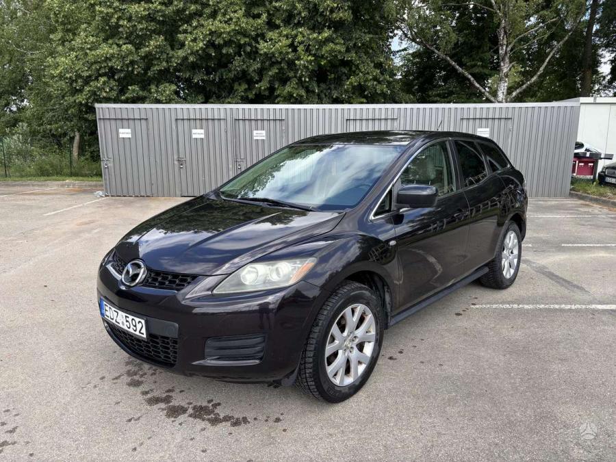 Red Mazda CX-7 2008 in Siauliai, with an engine capacity of 2.26 L and mileage of 143 thousand km for 1800 €, photo 1 on AUTOMOTO.COM.LV