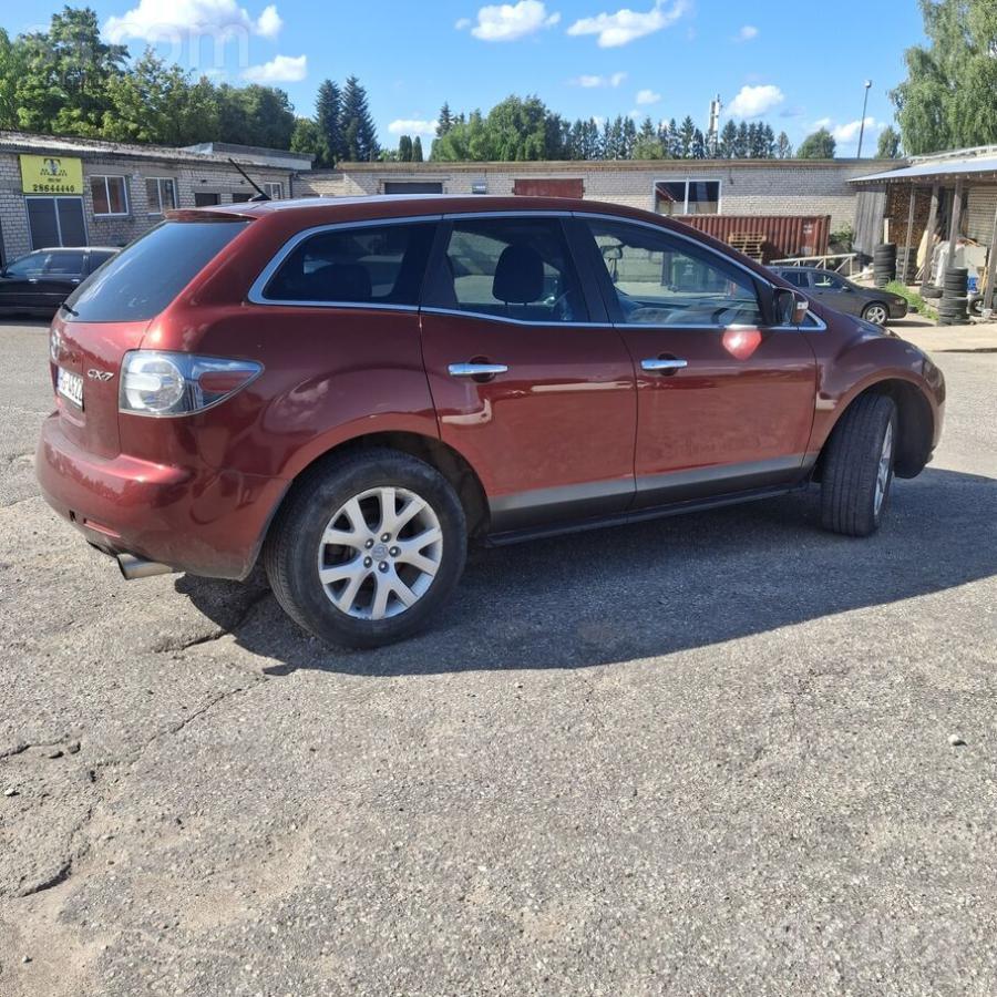 Sarkans Mazda CX-7 2008 Talsi, ar dzinēja tilpumu 2.30 L un nobraukumu 272 tūkst. km par 2450 €, foto 4 vietnē AUTOMOTO.COM.LV