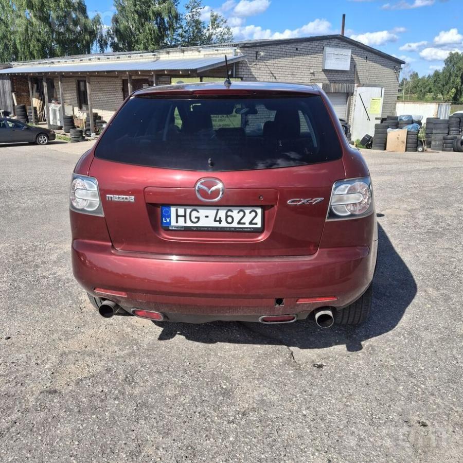 Sarkans Mazda CX-7 2008 Talsi, ar dzinēja tilpumu 2.30 L un nobraukumu 272 tūkst. km par 2450 €, foto 5 vietnē AUTOMOTO.COM.LV