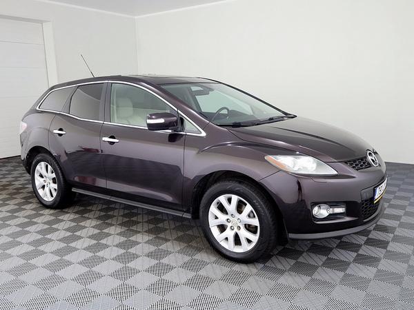 Red Mazda CX-7 2008 in Tallinn, with an engine capacity of 2.30 L and mileage of 179 thousand km for 2499 €, photo 1 on AUTOMOTO.COM.LV