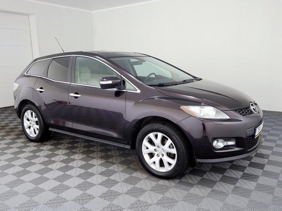 Red Mazda CX-7 2008 in Tallinn, with an engine capacity of 2.30 L and mileage of 179 thousand km for 2499 €, photo 1 on AUTOMOTO.COM.LV