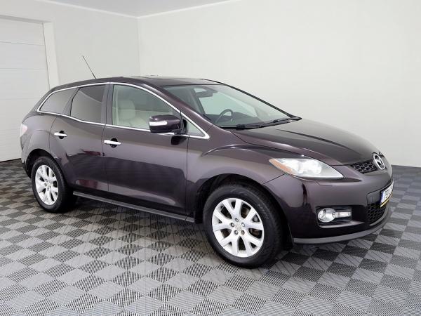 Red Mazda CX-7 2008 in Tallinn, with an engine capacity of 2.30 L and mileage of 179 thousand km for 2499 €, photo 8 on AUTOMOTO.COM.LV