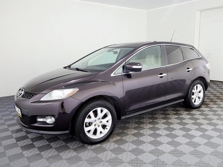 Red Mazda CX-7 2008 in Tallinn, with an engine capacity of 2.30 L and mileage of 179 thousand km for 2499 €, photo 10 on AUTOMOTO.COM.LV