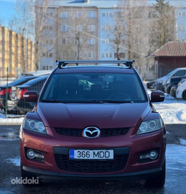Sarkans Mazda CX-7 2007 Narva, ar dzinēja tilpumu 2.30 L un nobraukumu 319 tūkst. km par 1890 €, foto 2 vietnē AUTOMOTO.COM.LV