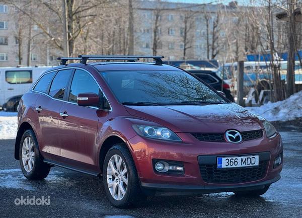 Sarkans Mazda CX-7 2007 Narva, ar dzinēja tilpumu 2.30 L un nobraukumu 319 tūkst. km par 1890 €, foto 4 vietnē AUTOMOTO.COM.LV
