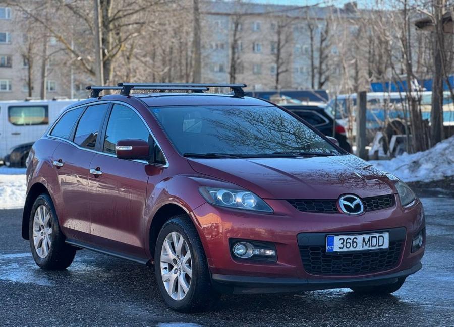 Красный Мазда СХ-7 2007 в Нарва, объемом двигателя 2.30 л и пробегом 319 тыс. км за 1400 €, фото 13 на AUTOMOTO.COM.LV