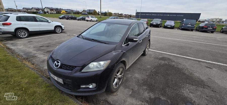 Violet Mazda CX-7 2007 in Kaunas, with an engine capacity of 2.30 L and mileage of 259 thousand km for 2000 €, photo 1 on AUTOMOTO.COM.LV