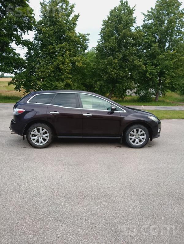 Violets Mazda CX-7 2007 Talsi, ar dzinēja tilpumu 2.00 L un nobraukumu 307 tūkst. km par 900 €, foto 4 vietnē AUTOMOTO.COM.LV