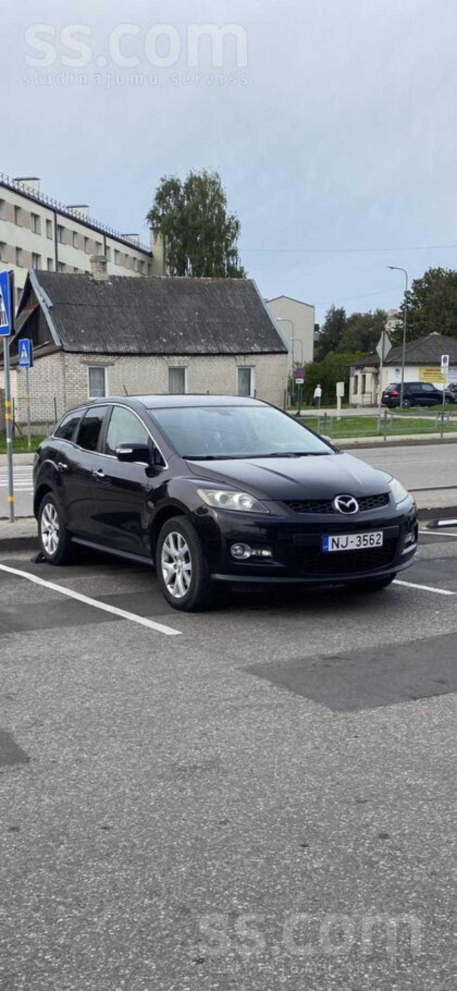 Violets Mazda CX-7 2007 Daugavpils, ar dzinēja tilpumu 2.30 L un nobraukumu 262 tūkst. km par 1850 €, foto 1 vietnē AUTOMOTO.COM.LV