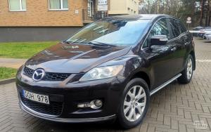 Violet Mazda CX-7 2008 in Vilnius, with an engine capacity of 2.30 L and mileage of 192 thousand km for 2300 €, photo  on AUTOMOTO.COM.LV