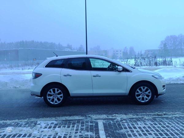 Balts Mazda CX-7 2008 Viļņa, ar dzinēja tilpumu 2.26 L un nobraukumu 190 tūkst. km par 1900 €, foto 4 vietnē AUTOMOTO.COM.LV