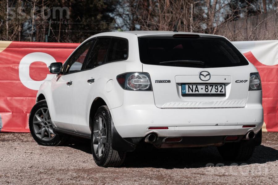 Balts Mazda CX-7 2008 Rīga, ar dzinēja tilpumu 2.20 L un nobraukumu 184 tūkst. km par 3700 €, foto 5 vietnē AUTOMOTO.COM.LV
