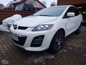 Balts Mazda CX-7 2009 Šauļi, ar dzinēja tilpumu 2.50 L un nobraukumu 240 tūkst. km par 4700 €, foto  vietnē AUTOMOTO.COM.LV