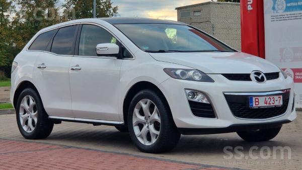 Мазда СХ-7 2009 в Елгава на AUTOMOTO.COM.LV Белый Мазда СХ-7 2009 в Елгава, объемом двигателя 2.20 л и пробегом 213 тыс. км за 2950 €, фото 6 на AUTOMOTO.COM.LV