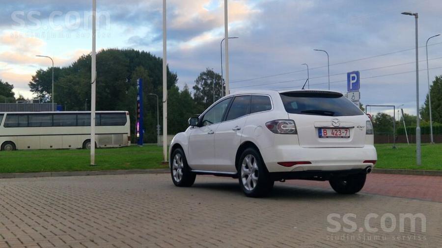 Белый Мазда СХ-7 2009 в Елгава, объемом двигателя 2.20 л и пробегом 213 тыс. км за 2950 €, фото 12 на AUTOMOTO.COM.LV