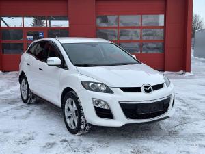 White Mazda CX-7 2010 in Marijampole, with an engine capacity of 2.18 L and mileage of 217 thousand km for 5450 €, photo 8 on AUTOMOTO.COM.LV