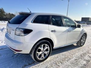 White Mazda CX-7 2010 in Vilnius, with an engine capacity of 2.43 L and mileage of 182 thousand km for 4800 €, photo 4 on AUTOMOTO.COM.LV