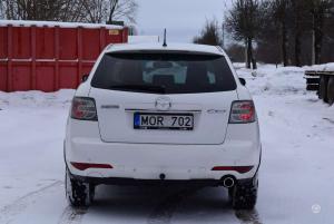 White Mazda CX-7 2010 in Vilnius, with an engine capacity of 2.18 L and mileage of 250 thousand km for 5650 €, photo 6 on AUTOMOTO.COM.LV