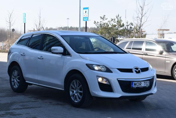 Balts Mazda CX-7 2010 Viļņa, ar dzinēja tilpumu 2.20 L un nobraukumu 237 tūkst. km par 5650 €, foto 3 vietnē AUTOMOTO.COM.LV
