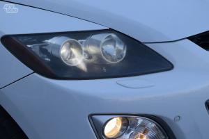 White Mazda CX-7 2010 in Vilnius, with an engine capacity of 2.20 L and mileage of 237 thousand km for 5650 €, photo 10 on AUTOMOTO.COM.LV