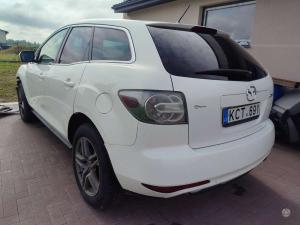 Balts Mazda CX-7 2010 Panevēža, ar dzinēja tilpumu 2.18 L un nobraukumu 300 tūkst. km par 1550 €, foto 4 vietnē AUTOMOTO.COM.LV