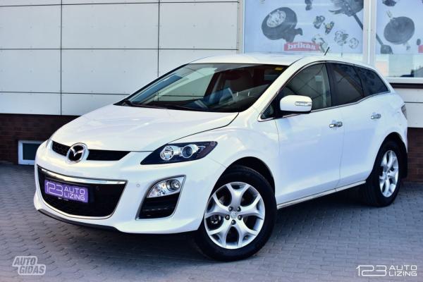 White Mazda CX-7 2011 in Kretinga, with an engine capacity of 2.20 L and mileage of 278 thousand km for 4999 €, photo 1 on AUTOMOTO.COM.LV