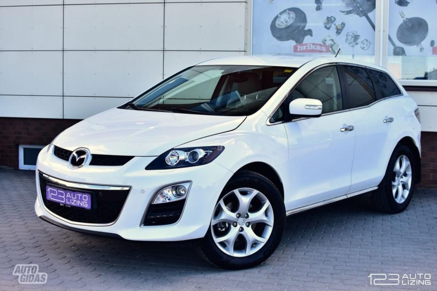 White Mazda CX-7 2011 in Kretinga, with an engine capacity of 2.20 L and mileage of 278 thousand km for 4999 €, photo 1 on AUTOMOTO.COM.LV