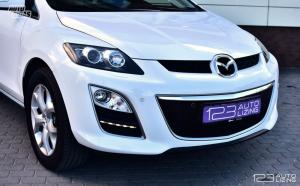 White Mazda CX-7 2011 in Kretinga, with an engine capacity of 2.20 L and mileage of 278 thousand km for 4999 €, photo 6 on AUTOMOTO.COM.LV