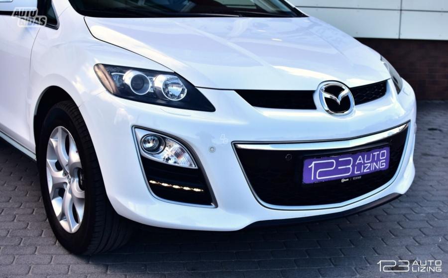 White Mazda CX-7 2011 in Kretinga, with an engine capacity of 2.20 L and mileage of 278 thousand km for 4999 €, photo 6 on AUTOMOTO.COM.LV