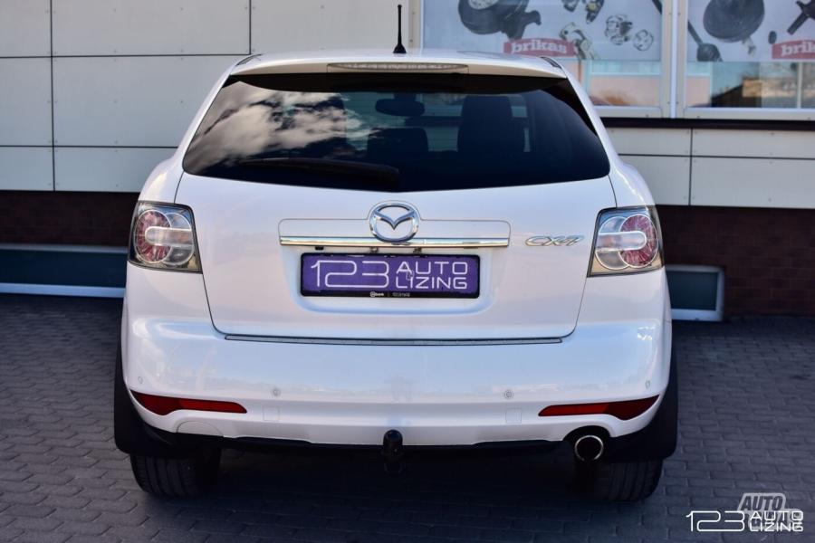 White Mazda CX-7 2011 in Kretinga, with an engine capacity of 2.20 L and mileage of 278 thousand km for 4999 €, photo 9 on AUTOMOTO.COM.LV