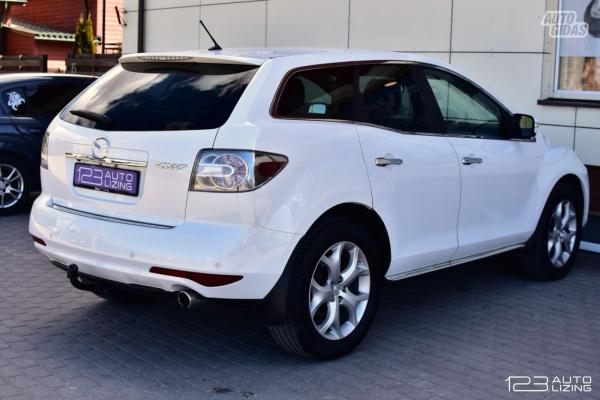 White Mazda CX-7 2011 in Kretinga, with an engine capacity of 2.20 L and mileage of 278 thousand km for 4999 €, photo 9 on AUTOMOTO.COM.LV