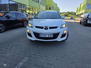 White Mazda CX-7 2011 in Kaunas, with an engine capacity of 2.18 L and mileage of 300 thousand km for 2900 €, photo 3 on AUTOMOTO.COM.LV