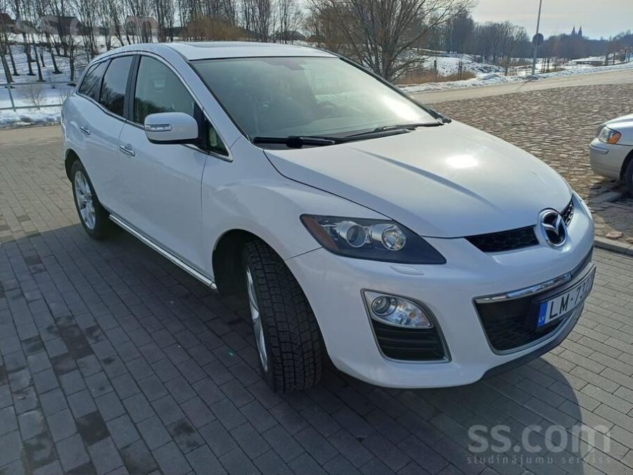 Balts Mazda CX-7 2011 Rēzekne, ar dzinēja tilpumu 2.20 L un nobraukumu 0 tūkst. km par 6500 €, foto 1 vietnē AUTOMOTO.COM.LV