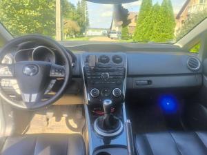 White Mazda CX-7 2011 in Kretinga, with an engine capacity of 2.18 L and mileage of 273 thousand km for 4300 €, photo 14 on AUTOMOTO.COM.LV