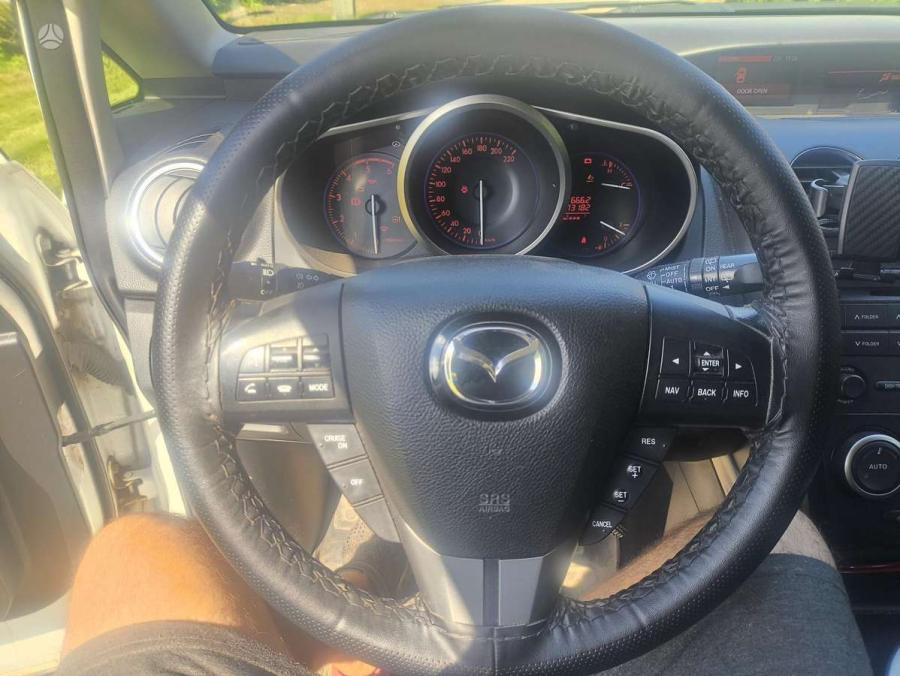 White Mazda CX-7 2011 in Kretinga, with an engine capacity of 2.18 L and mileage of 273 thousand km for 4300 €, photo 19 on AUTOMOTO.COM.LV
